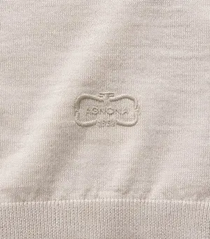 Agnona Wool-silk-cashmere Scoop-neck Sweater