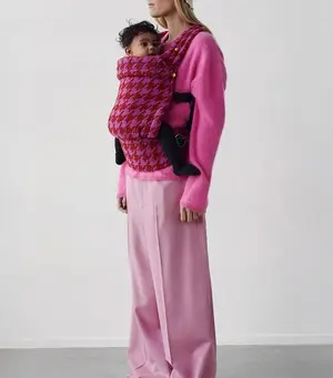 ARTIPOPPE Cashmere-cotton-silk Zeitgeist Java Baby Carrier