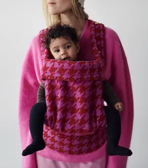 ARTIPOPPE Cashmere-cotton-silk Zeitgeist Java Baby Carrier