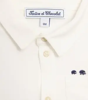 TARTINE ET CHOCOLAT Cotton Embroidered Shirt