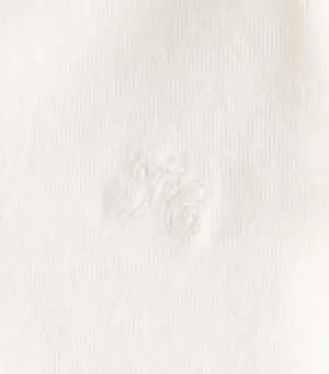 TARTINE ET CHOCOLAT Peter Pan Collar Cotton All-in-one