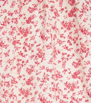 TARTINE ET CHOCOLAT Cotton Floral Dress - Ivory