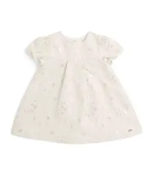 TARTINE ET CHOCOLAT Star-pattern Dress - Ivory