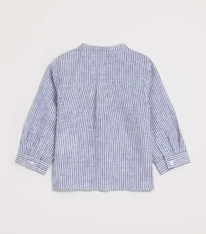 TARTINE ET CHOCOLAT Linen-cotton Stripe Shirt
