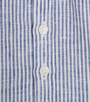 TARTINE ET CHOCOLAT Linen-cotton Stripe Shirt
