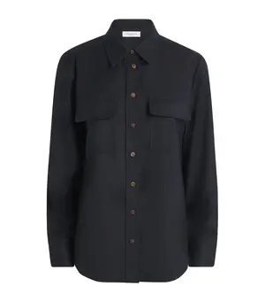 Lafayette 148 New York Wool Shirt