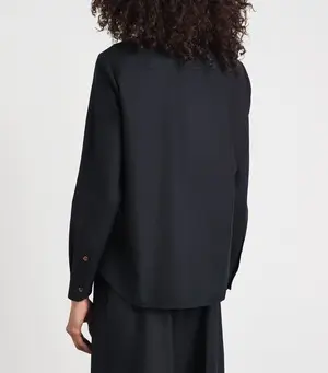 Lafayette 148 New York Wool Shirt