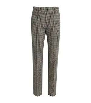 Fabiana Filippi Houndstooth Tailored Trousers