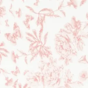 TARTINE ET CHOCOLAT Floral Print Reversible Bed Bumper