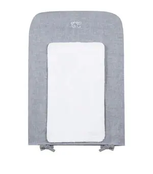 TARTINE ET CHOCOLAT Cotton Chambray Changing Mat Cover - Blue