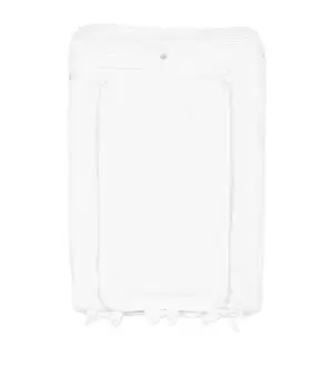 TARTINE ET CHOCOLAT Cotton Changing Mat Cover - White