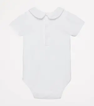 Trotters Embroidered Duck And Bunny Bodysuit