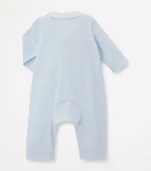 MIKI HOUSE Cotton Embroidered Playsuit