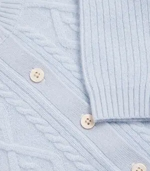 Harrods Cashmere Cable-knit Cardigan