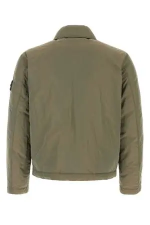 Stone Island Padded Down Jacket - Green