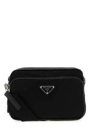 Prada Re-nylon Crossbody Bag - Black