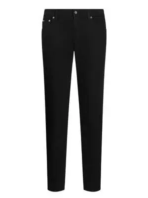 Dolce & Gabbana Stretch Denim Jeans - Black