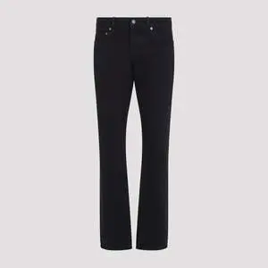 Saint Laurent Slim-fit 100% Cotton Jeans - Black