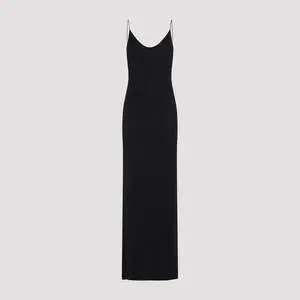 Saint Laurent Long Viscose Dress For