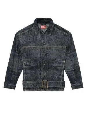 DIESEL® Utility Jacket With Belted Hem