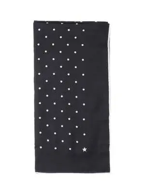 Destin Printed Scarf - Black