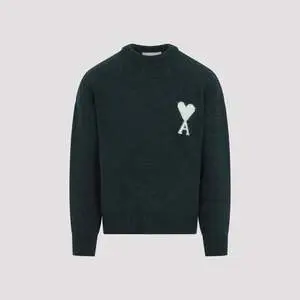 AMI Paris Alpaca Blend Pullover Sweater