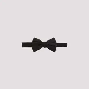 Giorgio Armani Woven Silk Bow Tie