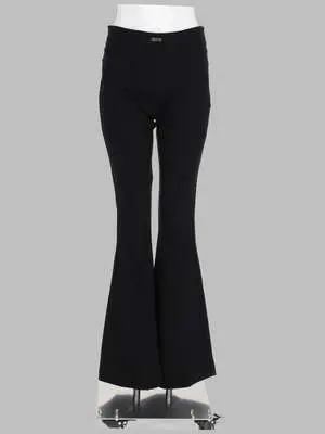 Versace High-waisted Flared Stretch Trousers