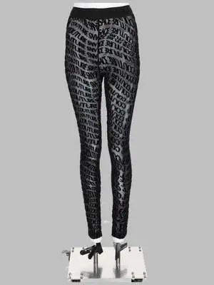 Versace Logo Jacquard Stretch Slim-leg Trousers