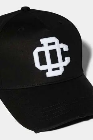 Dsquared2 Dc Embroidered Logo Baseball Cap