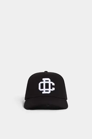 Dsquared2 Embroidered Logo Baseball Cap - Black