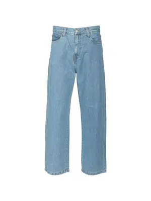 Carhartt Work In Progress Denim Cotton Jeans - Blue