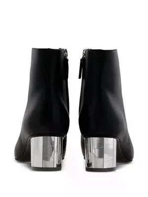 FERRAGAMO Block-heel Ankle Boots - Black