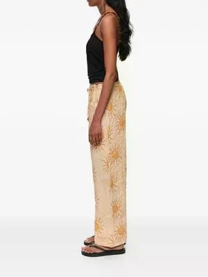Bimba Y Lola Textured Cotton Jogger Trousers