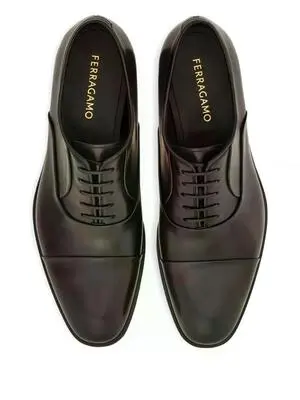 FERRAGAMO Leather Oxford Shoes