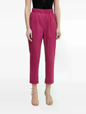 Liu Jo Button-detail Trousers - Pink