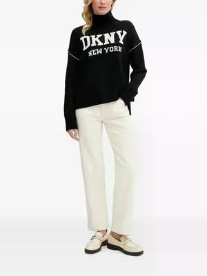 Dkny Roll-neck Sweater - Black