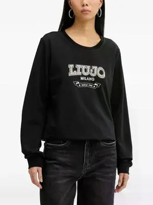 Liu Jo Logo Top - Black