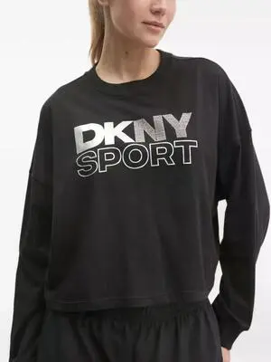 Dkny Drop-shoulder Long-sleeve T-shirt