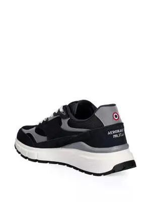 AERONAUTICA MILITARE Embroidered Logo Sneakers