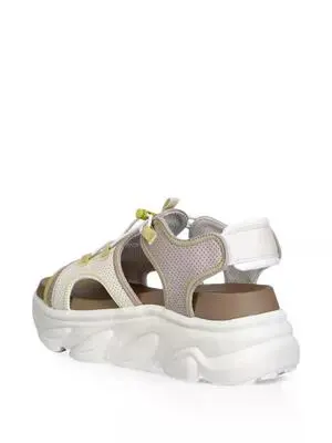 Liu Jo Perforated Drawstring Sandals