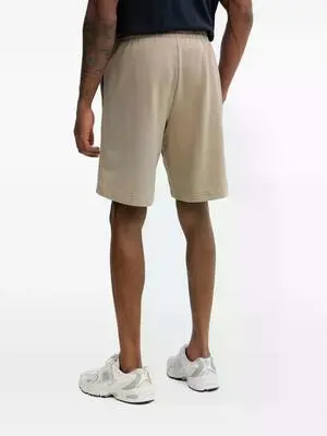 EA7 Logo-print Elasticated-waist Shorts