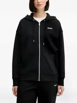 Dkny Zip-up Hoodie - Black