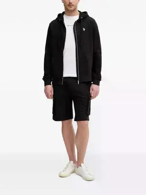 AERONAUTICA MILITARE Logo-embroidered Cargo Shorts