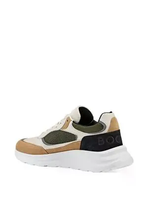 Bogner Panelled Mesh-detail Sneakers - Neutrals
