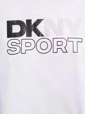 Dkny Long-sleeve Cropped T-shirt