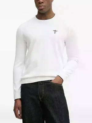 AERONAUTICA MILITARE Embroidered Logo Sweater