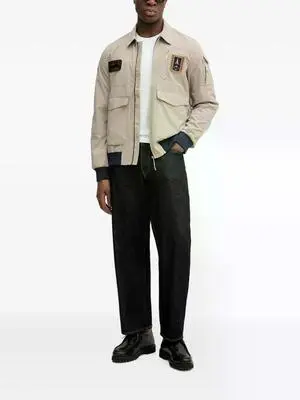 AERONAUTICA MILITARE Embroidered Logo Sweater
