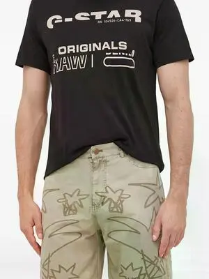Desigual Graphic Print Shorts