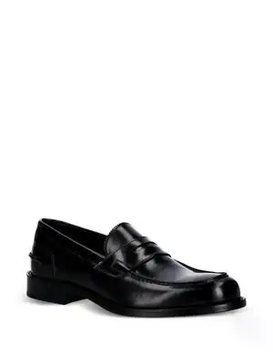 BALDININI Leather Penny Loafers